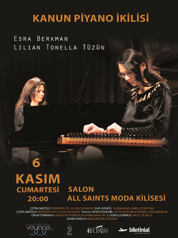 Kanun Piyano İkilisi. | biletinial