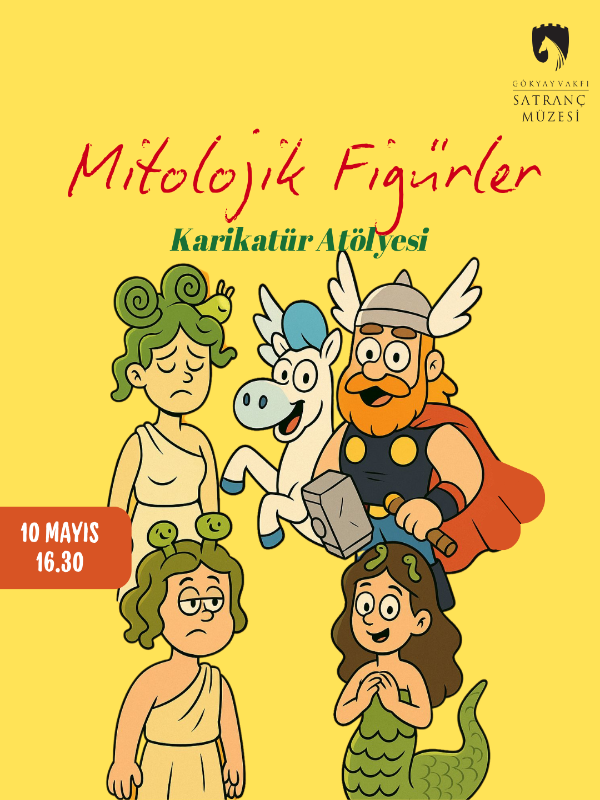 Mitolojik Figürlerle Karikatür Atölyesi Biletleri | biletinial